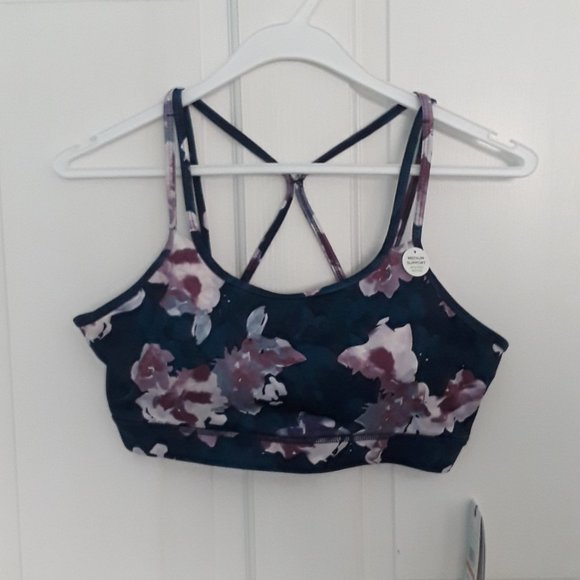 GAIAM | Tops | Gaiam Shaiva Bra Moonlit Ocean Print | Poshmark